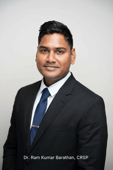 In My Own Words - Dr. Ram Kumar Barathan, CRSP | Board of Canadian ...